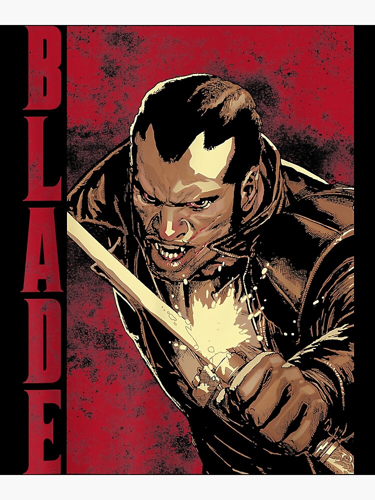 "Blade Epic Sword Deflect Hit Or Miss Graphic " Poster for Sale by ...