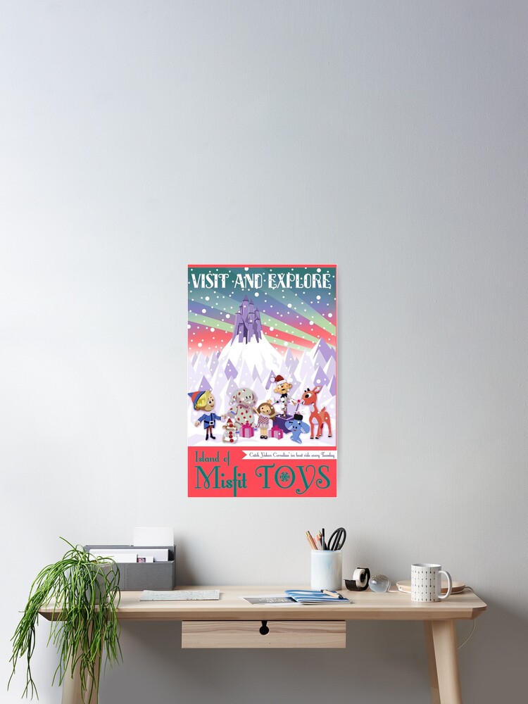 "Island of Misfit Toys" Poster for Sale by vincentaterrell | Redbubble