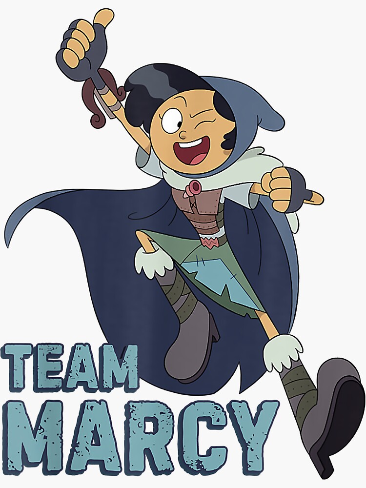 "Channel Amphibia Team Marcy" Sticker for Sale by wilfrfergu | Redbubble
