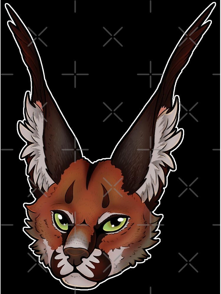 "Angry Floppa" Poster by scorpiondoctor | Redbubble