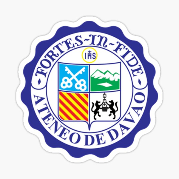 "Ateneo de Davao University" Sticker for Sale by mjpo21 | Redbubble