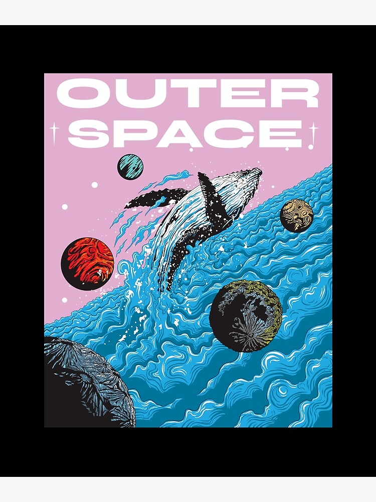 "Outer Space - Ocean - Space" Poster for Sale by DDScubaDesigns | Redbubble