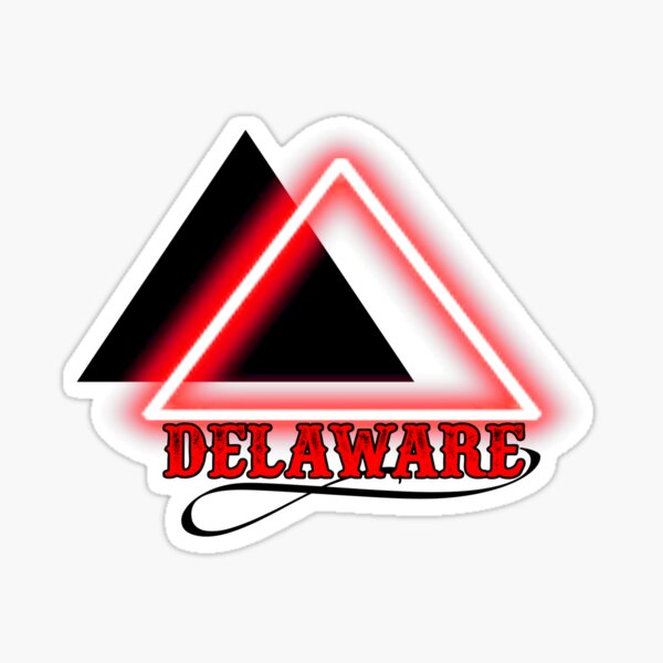 "Delaware" Sticker by Dhyabalahdl | Redbubble