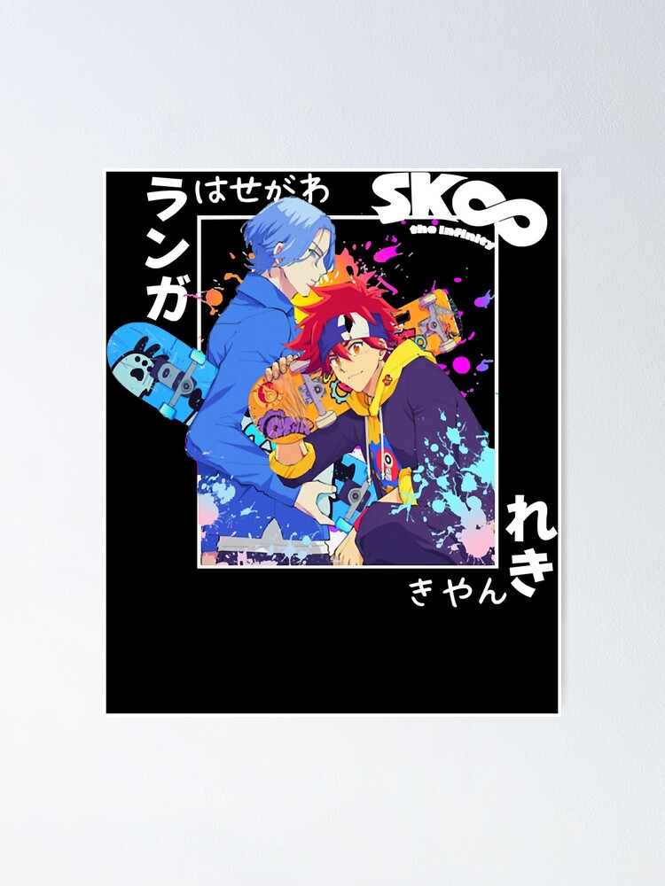 Póster «sk8 el anime infinito! Cute Langa Hasegawa y Reki Kyan ...