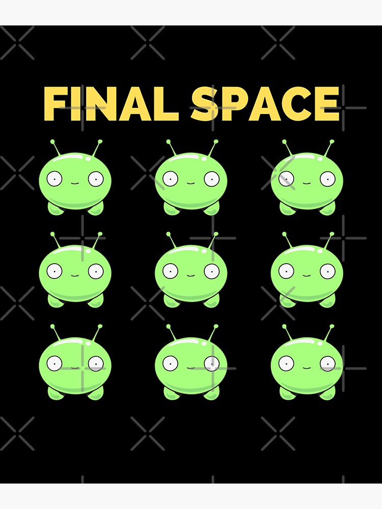 "Final Space Mooncake Chookity Pok - Funny" Sticker by ExploreTheStore ...