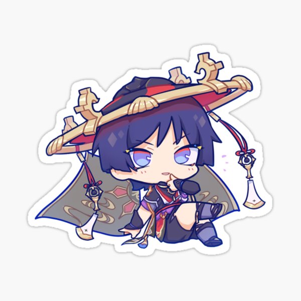 "Scaramouche" Sticker for Sale by Athzirinara | Redbubble