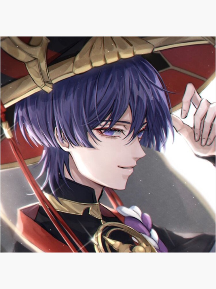 "Scaramouche " Sticker by Athzirinara | Redbubble