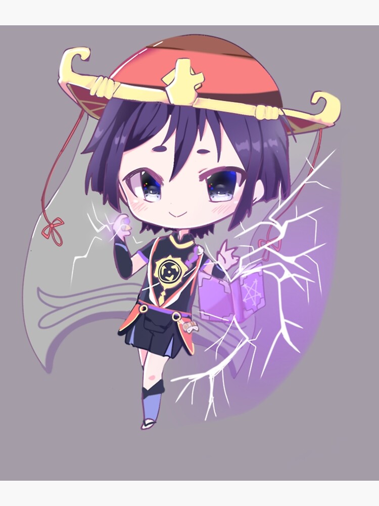 "Scaramouche chibi " Poster for Sale by Athzirinara | Redbubble