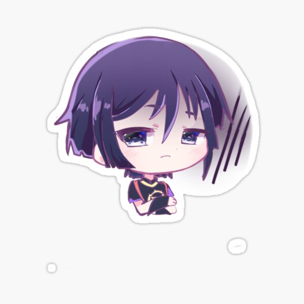 "Scaramouche chibi" Sticker by Athzirinara | Redbubble