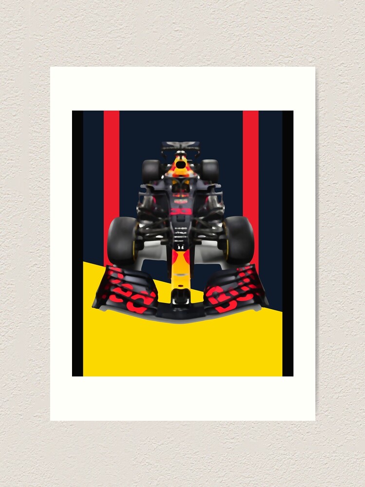 "Team Max Verstappen Racing F1 Car Formula One Classic" Art Print for ...