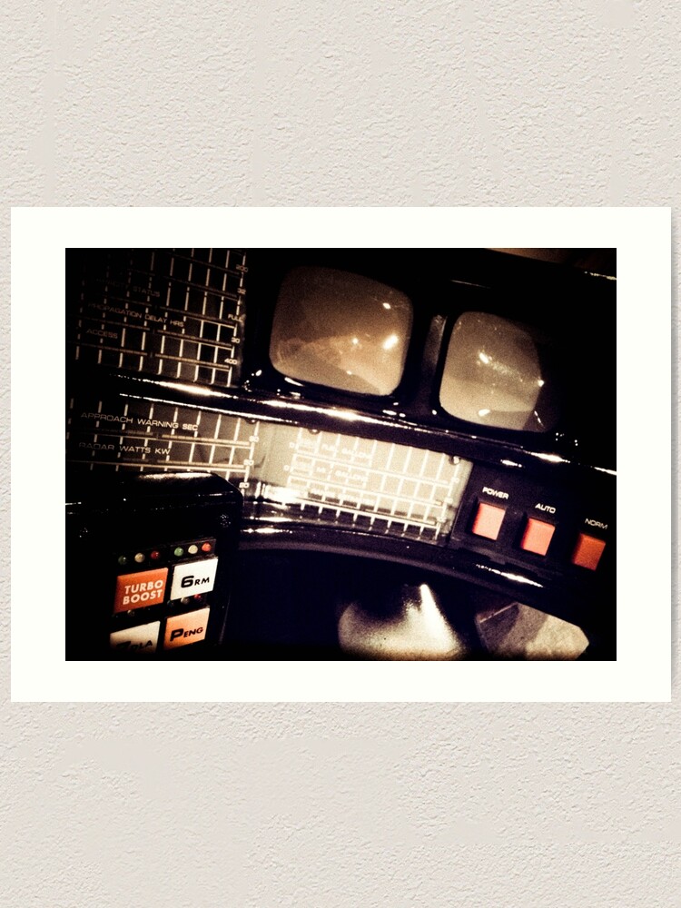 "My Knight Rider Dashboard 02" Art Print for Sale by mdkgraphics ...