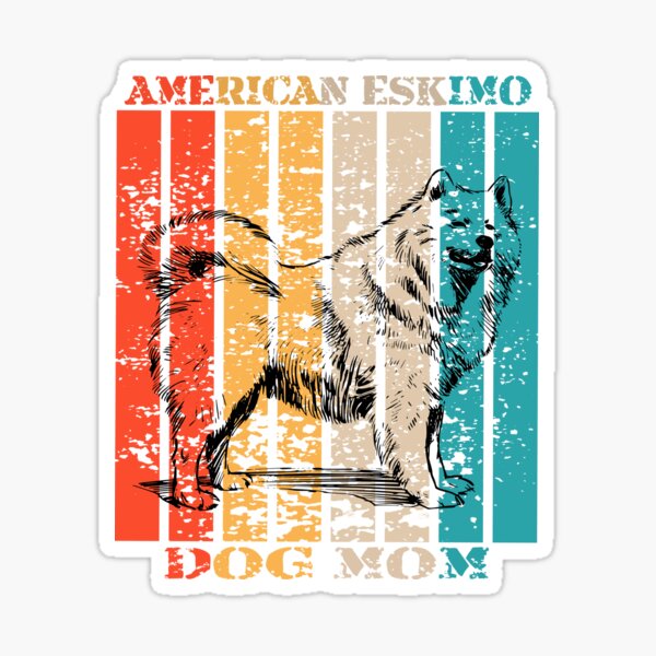 "American Eskimo Idea" Sticker by StarWheels | Redbubble