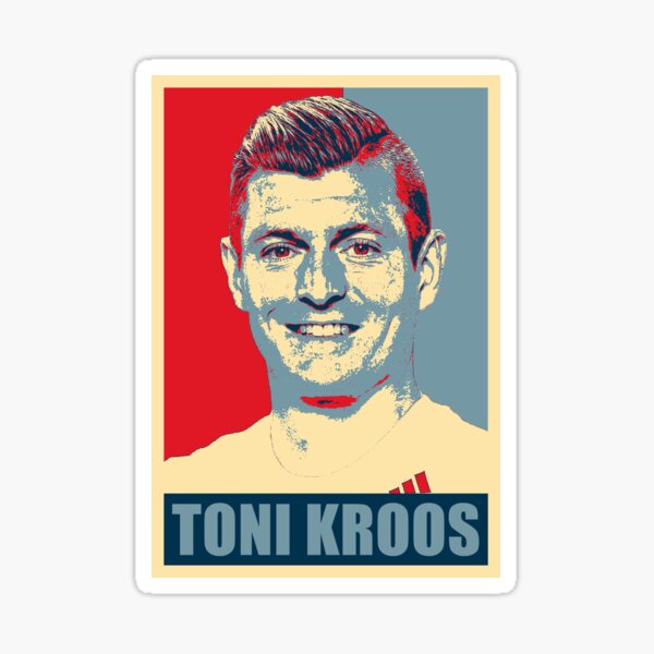 Pegatina «Toni Kroos Hope» de Rennieshop | Redbubble
