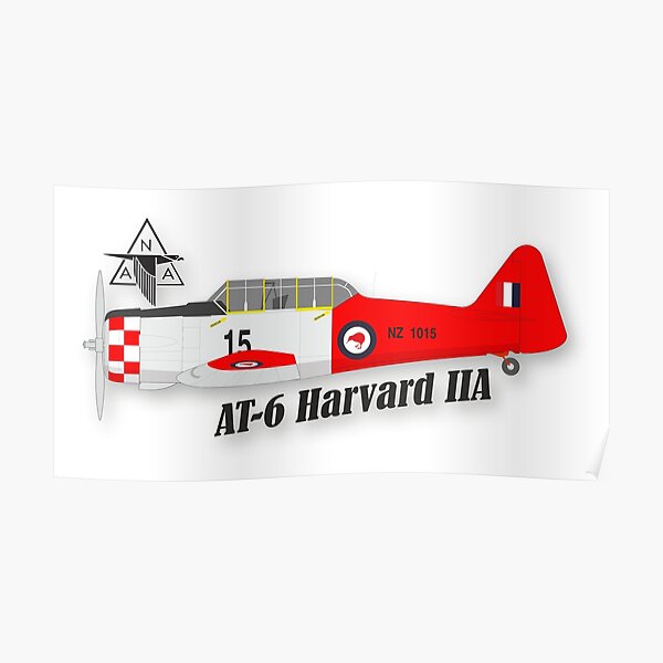 "AT-6 Harvard IIA" Poster von GregThompson | Redbubble