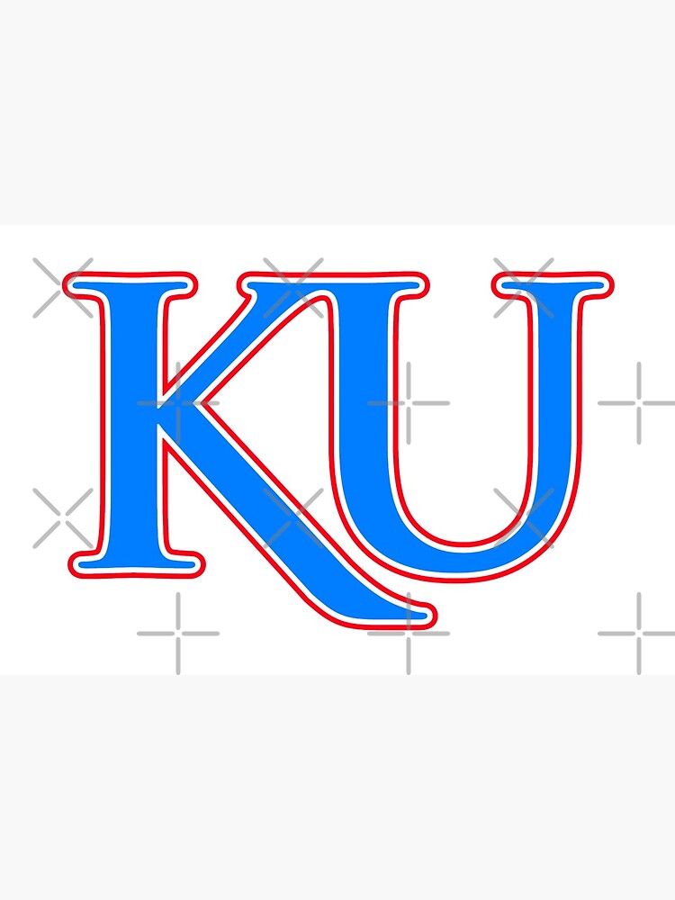 "KU, University of Kansas Logo" Art Print by brookebudweiser | Redbubble
