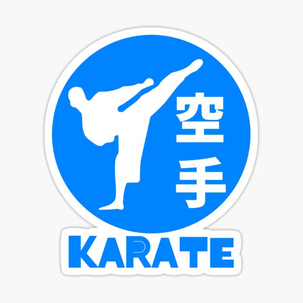 "Karate" Sticker for Sale by kanjisetas | Redbubble