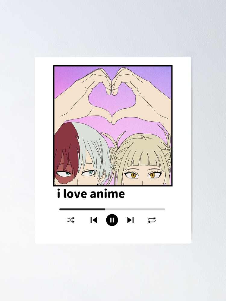 "Anime Aesthetic MHA " Poster for Sale by monicasareen | Redbubble