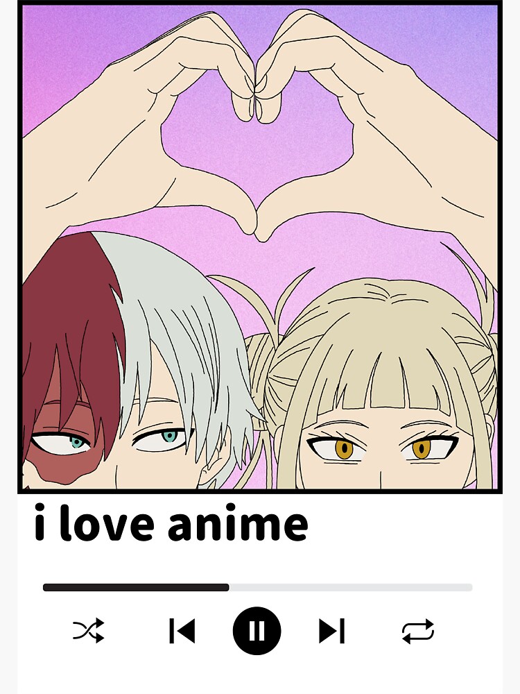 "Anime Aesthetic MHA " Sticker for Sale by monicasareen | Redbubble