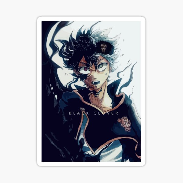 "Black Clover Asta" Sticker for Sale by PetStories | Redbubble