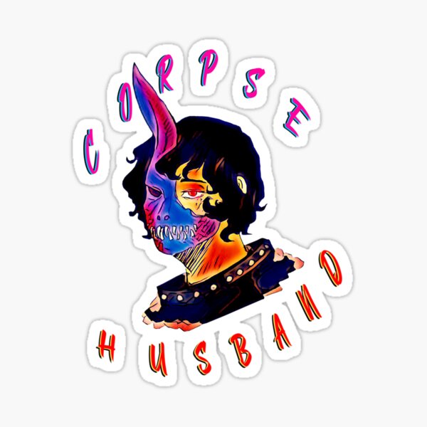 "Corpse Husband , corpse 2020 " Sticker by xiaolik | Redbubble