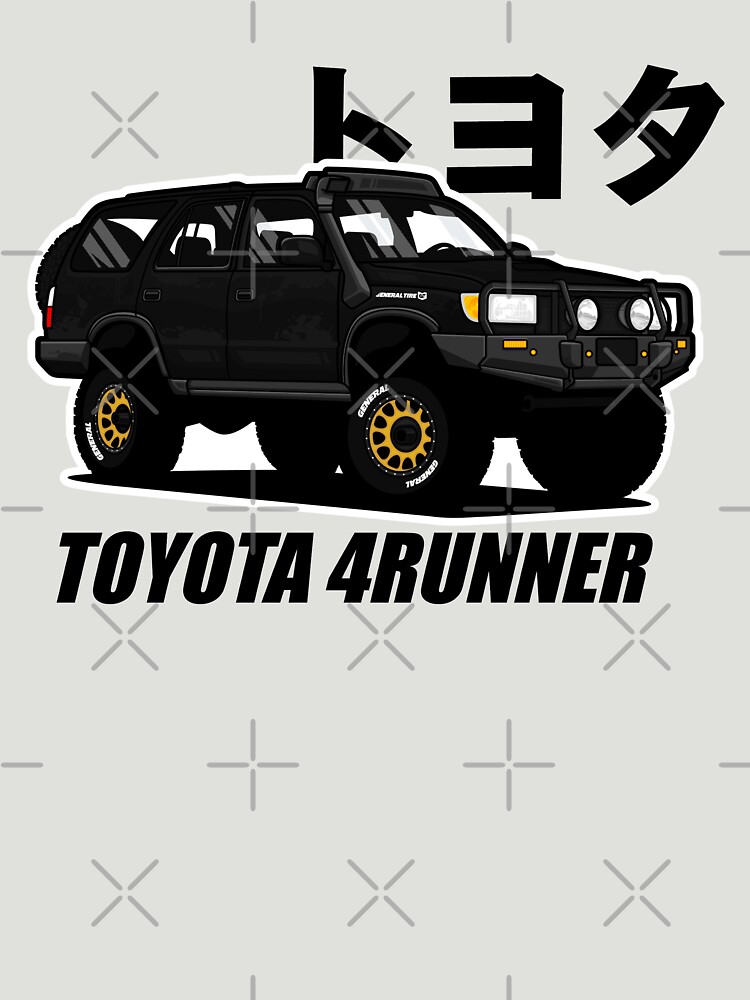 " 3rd Gen 4runner" T-shirt for Sale by Rushoz | Redbubble | 4runner t ...