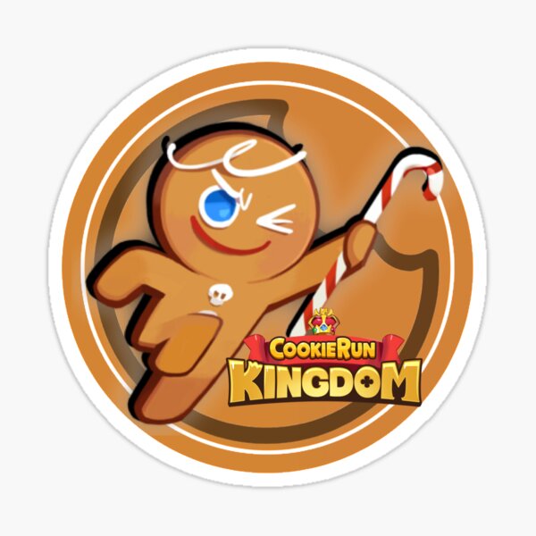 "Cookie Run Kingdom : GingerBrave " Sticker for Sale by CharlieBrooke ...