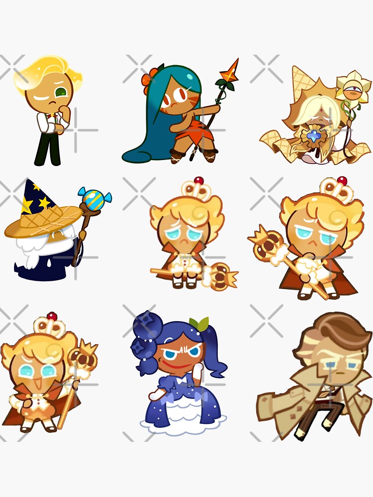 "Gingerbrave Smirk! Cookie Run Ovenbreak" Sticker for Sale by kamaldc ...