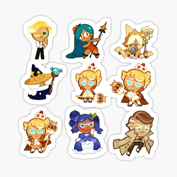 "Gingerbrave Smirk! Cookie Run Ovenbreak" Sticker for Sale by kamaldc ...