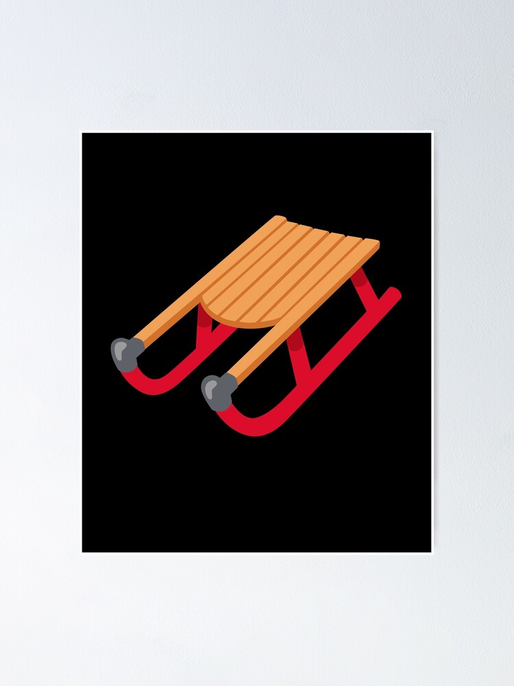 "Sled" Poster for Sale by MKMemo1111 | Redbubble