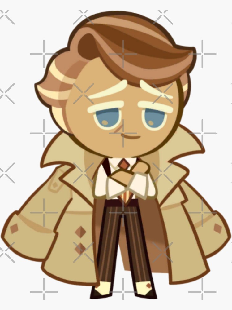 "Gingerbrave Smirk! Cookie Run Ovenbreak" Sticker by kamaldc | Redbubble