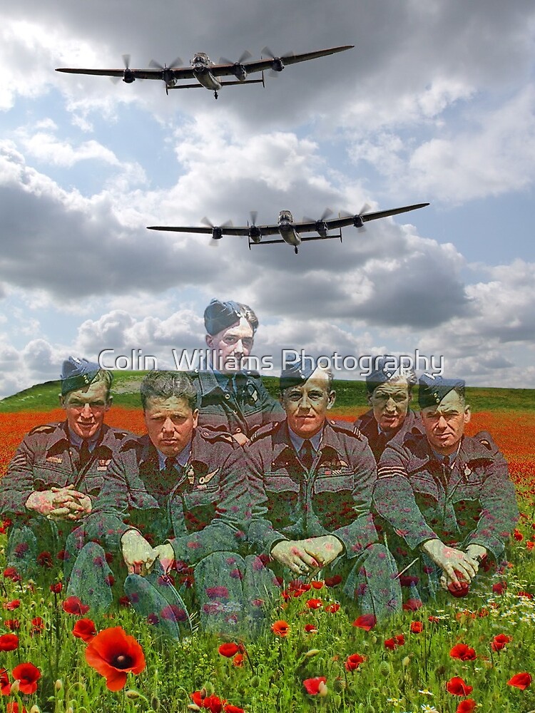 "A Tribute To The Dambusters 617 Squadron Crews 1943" Drawstring Bag by ...