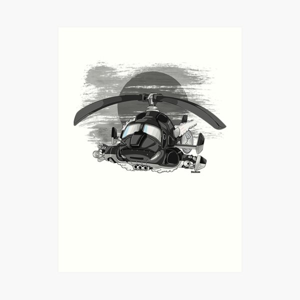 "Airwolf" Art Print by imandeeban | Redbubble
