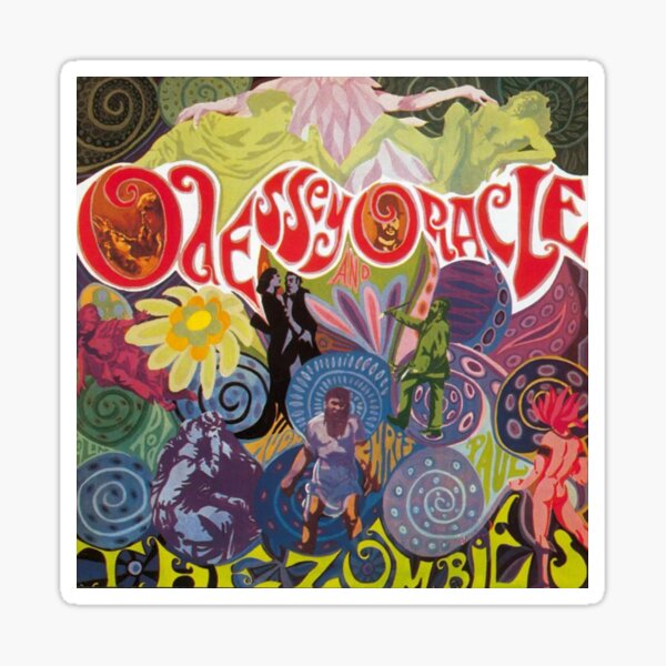 "The Zombies Odessey And Oracle" Sticker for Sale by binxbonx72 | Redbubble