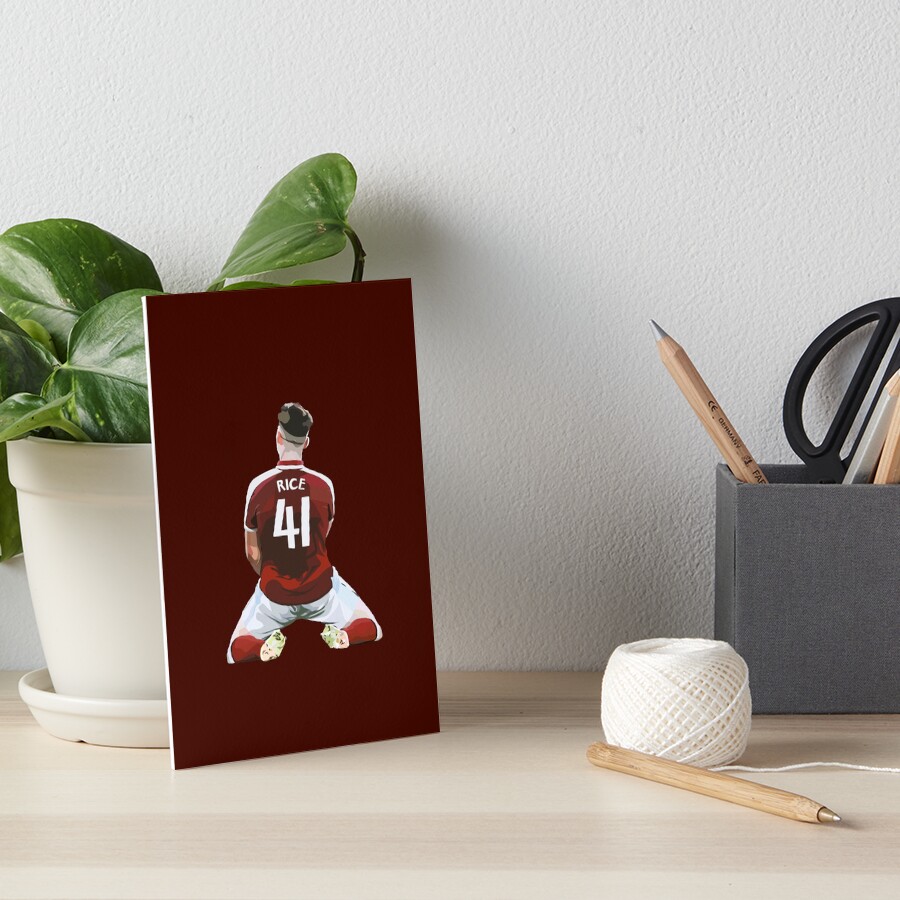 "Declan Rice" Art Board Print by TDCartoonArt | Redbubble