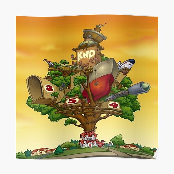 "Knd tree house" Poster for Sale by Mayuri Juyal | Redbubble