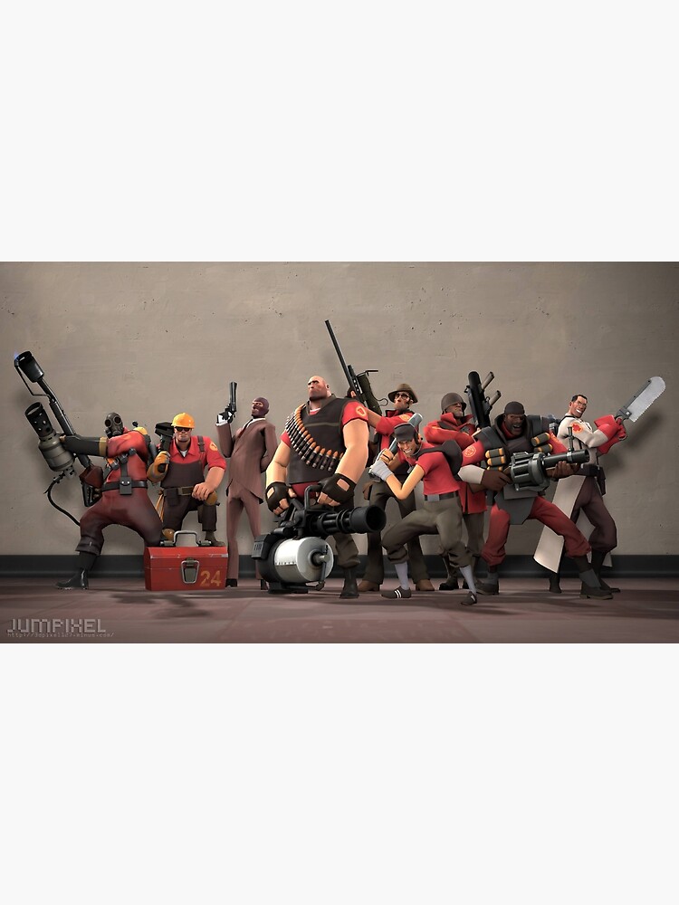 "Team Fortress 2 All Units " Poster by Vintage-Travler | Redbubble