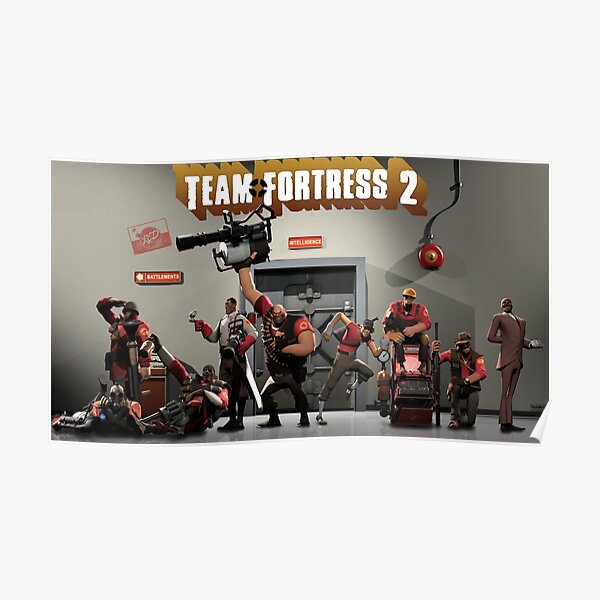 "Team Fortress 2 Art " Poster for Sale by Vintage-Travler | Redbubble