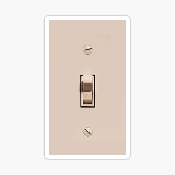 "Light Switch" Sticker for Sale by cubensins | Redbubble