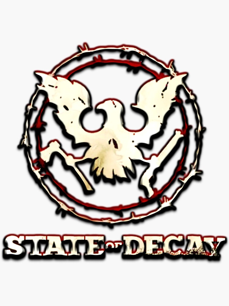"State of Decay Logo" Sticker for Sale by Premium-Cart | Redbubble