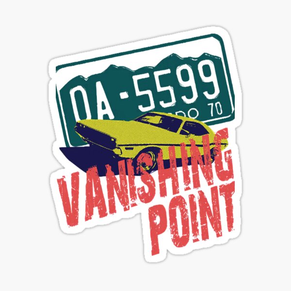 "Vanishing Point" Sticker for Sale by SONA-BOUTIQUE | Redbubble