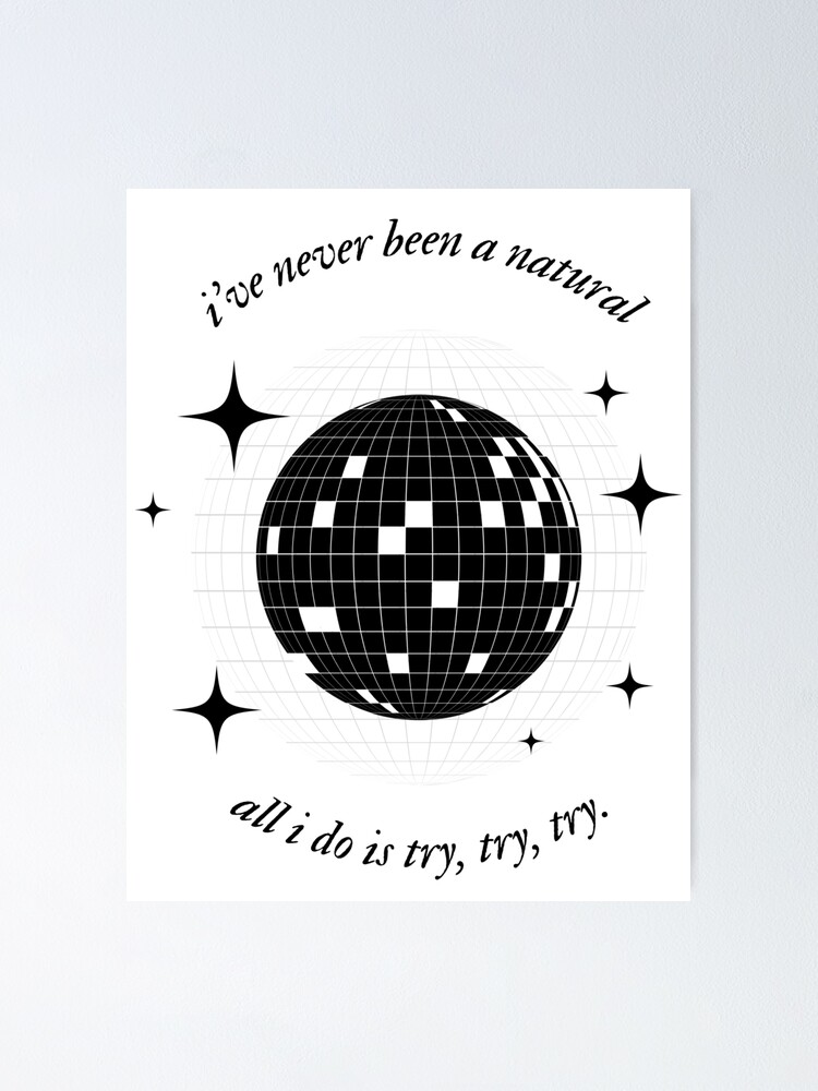"mirrorball lyrics #1: taylor swift folklore album" Poster by ...