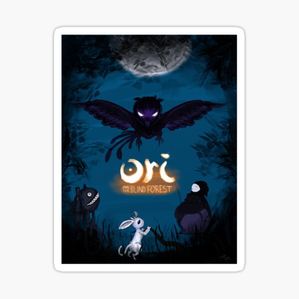 "Ori and the Blind Forest is a save video game " Sticker for Sale by ...