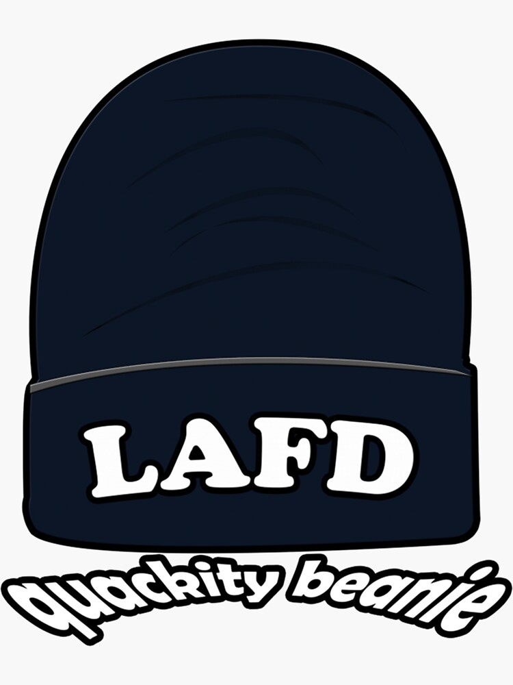 "Quackity Beanie " Sticker by CreativeJudaica | Redbubble