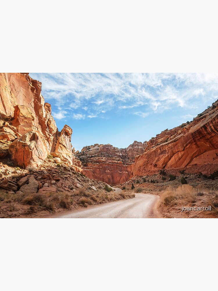 "Driving to the Trailhead Capitol Reef National Park" Sticker for Sale ...
