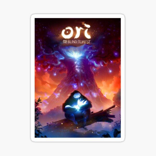 "Ori and the blind forest " Sticker for Sale by Avabenin | Redbubble