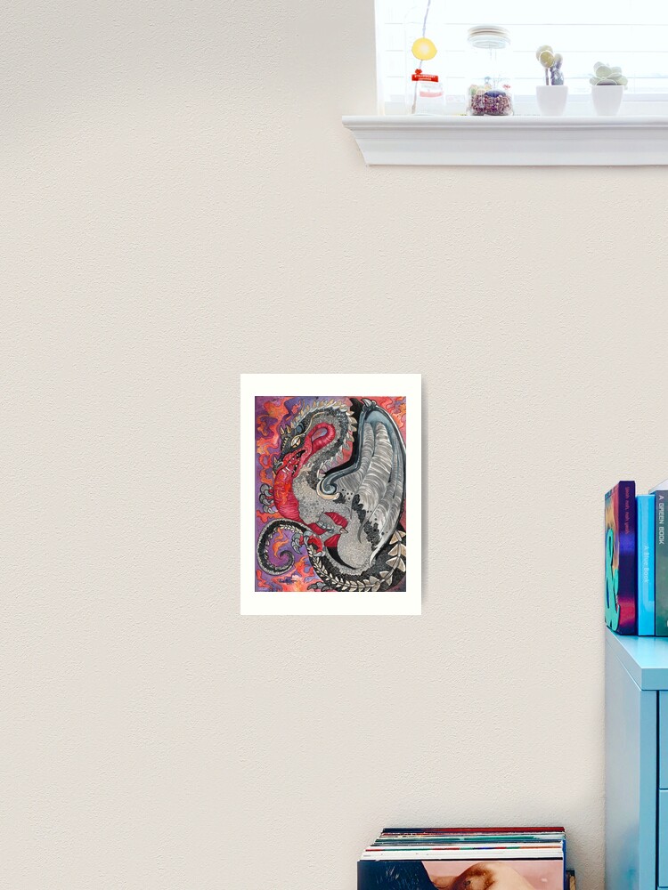 "Bryagh Flight of Dragons" Art Print for Sale by Shadowind | Redbubble