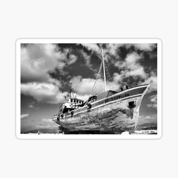 "Shipwrecked" Sticker for Sale by tommysphotos | Redbubble