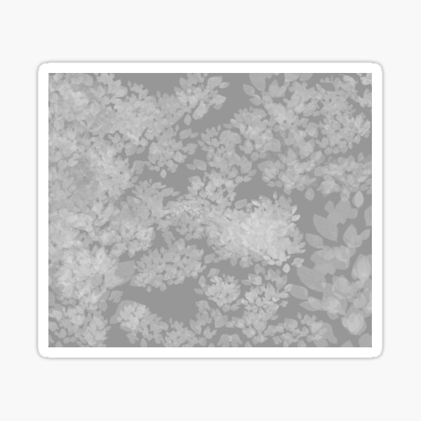 "Open Grey Color Abstract" Sticker by UmiMirai | Redbubble