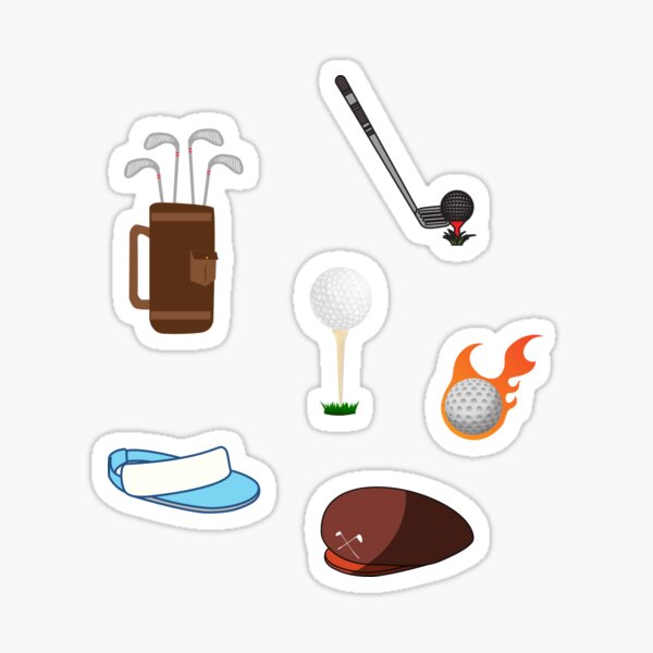 "Golf Sport" Sticker by Zaibo | Redbubble