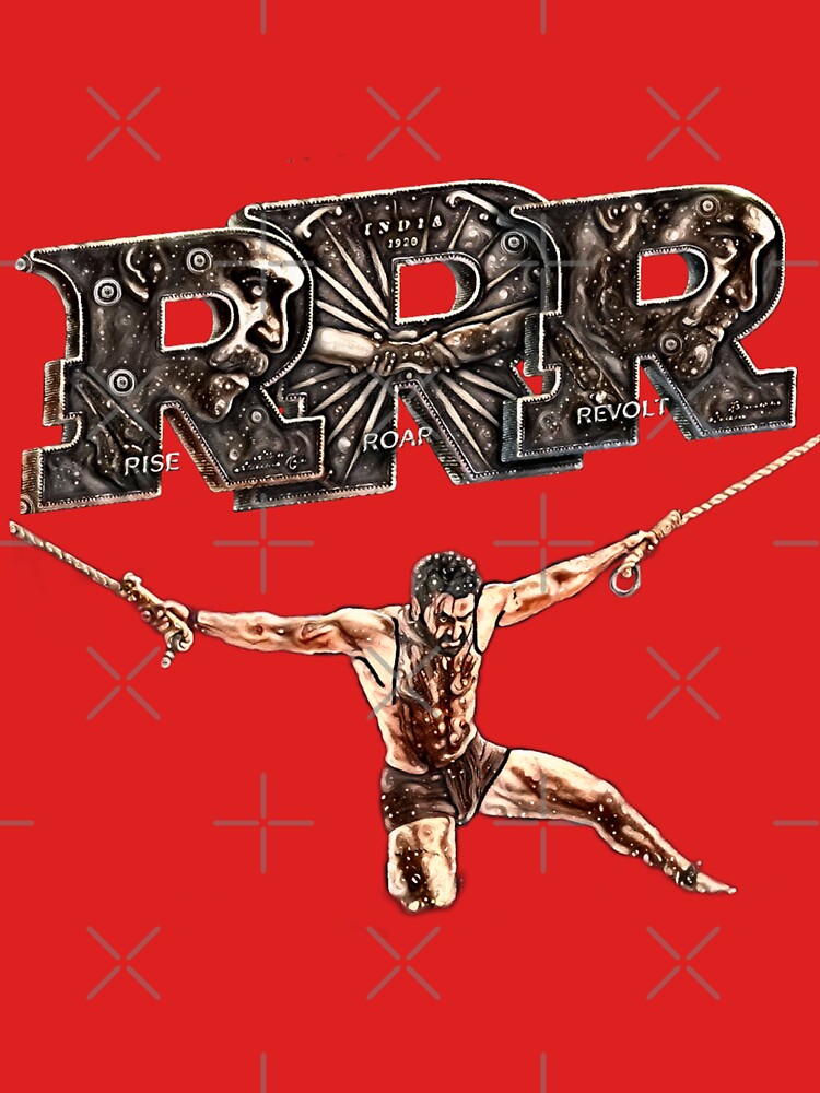 "rrr movie design X nt rama rao" T-shirt for Sale by MImoulidaran ...